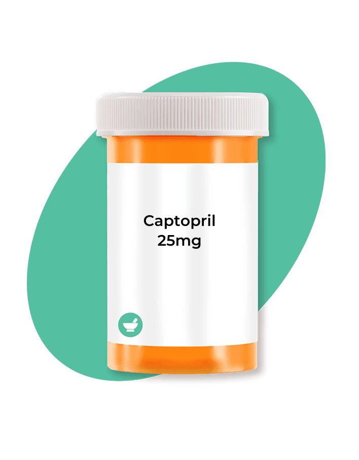 Captopril 25mg Tablets